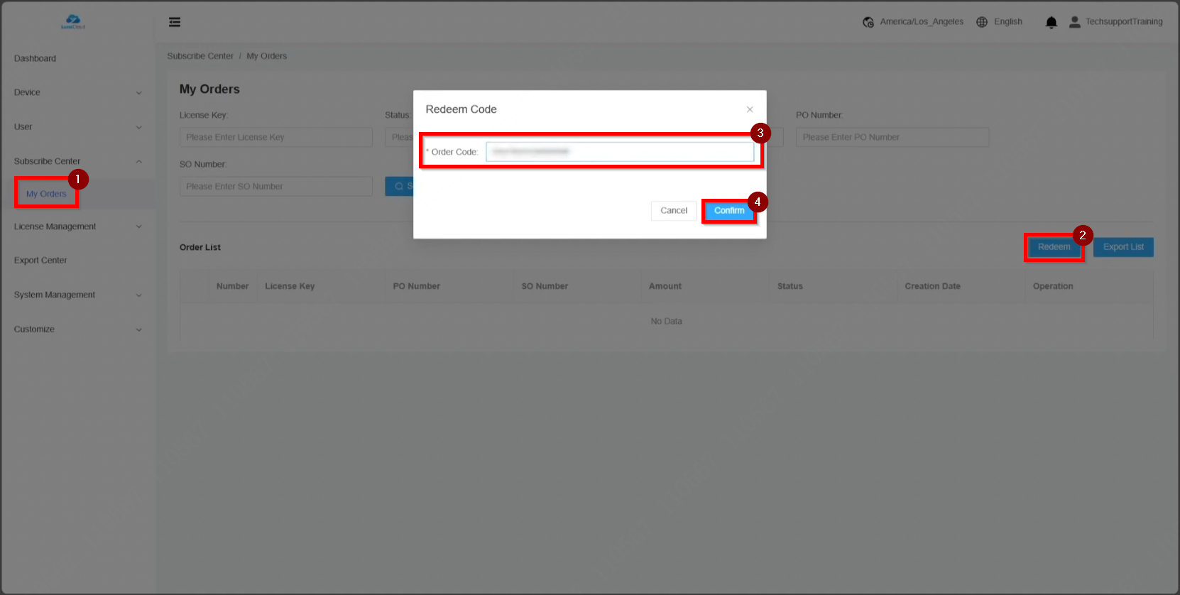 LumiGuardian/Allocate Licenses in the Partner Portal - Luminys WIKI
