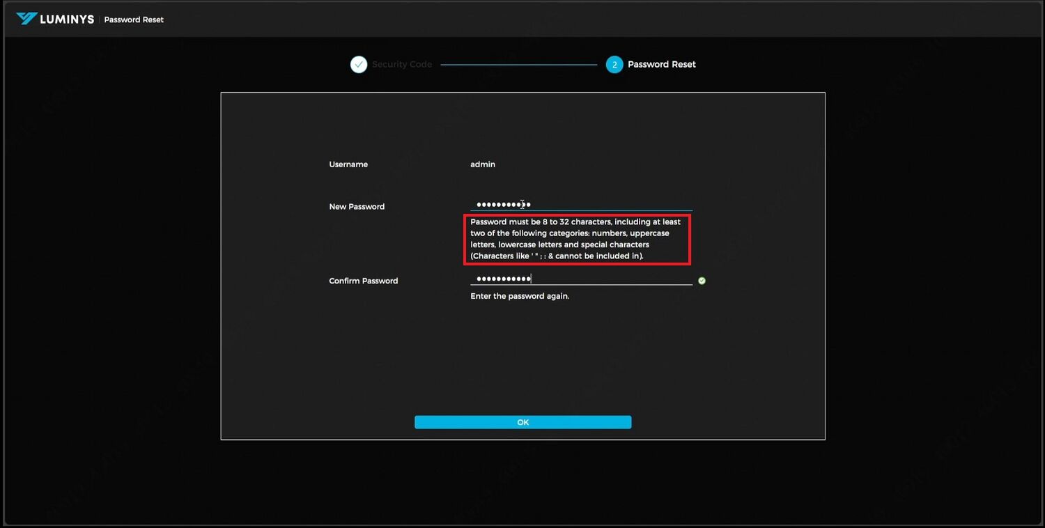 IPC/IP Camera Password Reset - Luminys WIKI