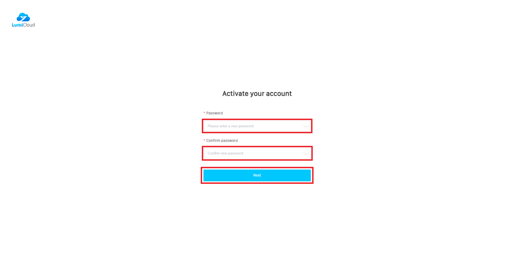 LumiCloud/LumiCloud User Account Setup - Luminys WIKI