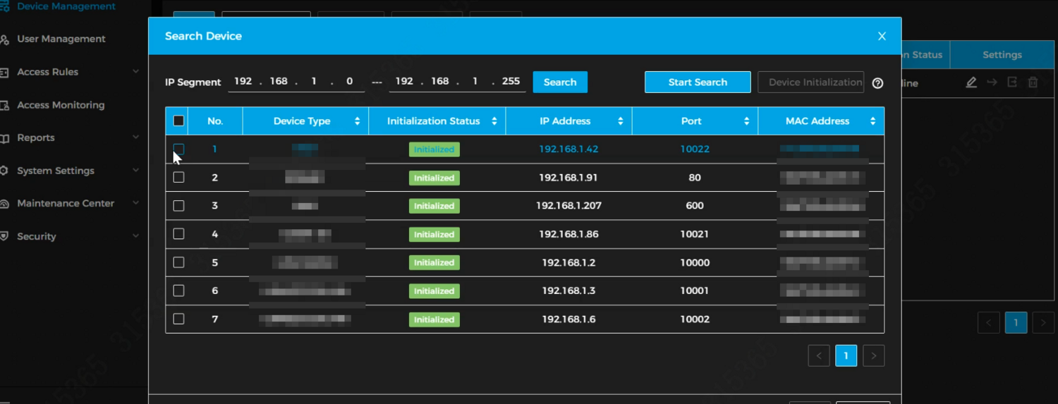 Access Control/Device and User Management - Luminys WIKI